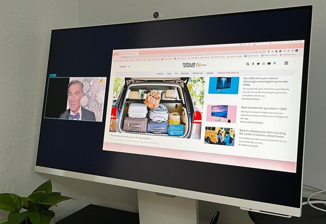 The best monitors with built-in webcams of 2024 | Popular Science