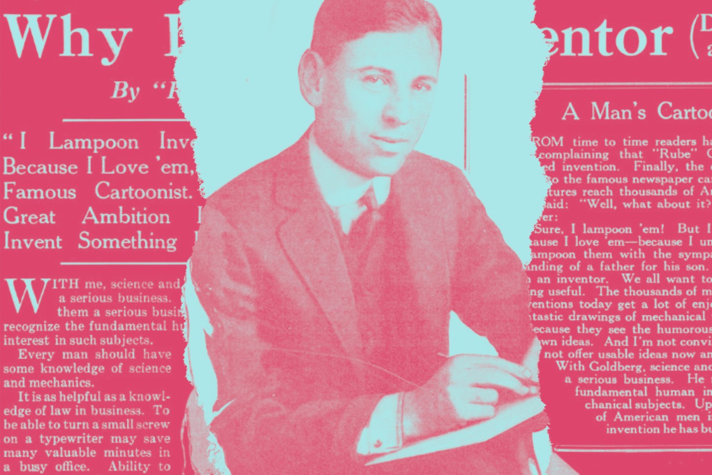 From the archives: Rube Goldberg on his inventions | Popular Science