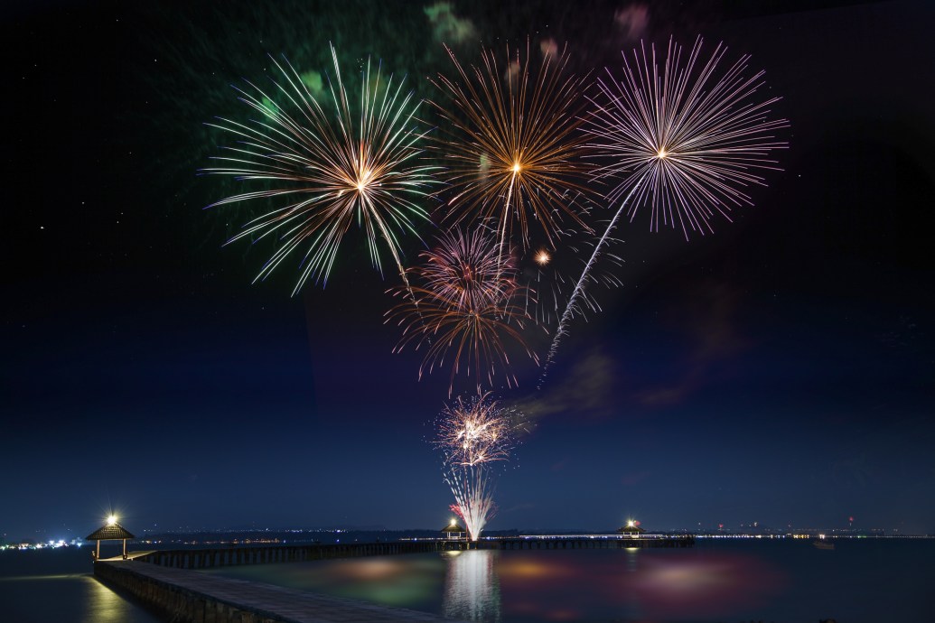 What do fireworks look like from space? | Popular Science