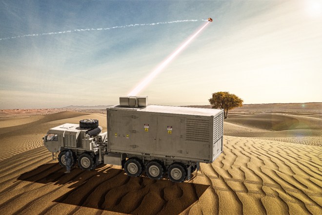 A new energy weapon combines multiple laser beams | Popular Science