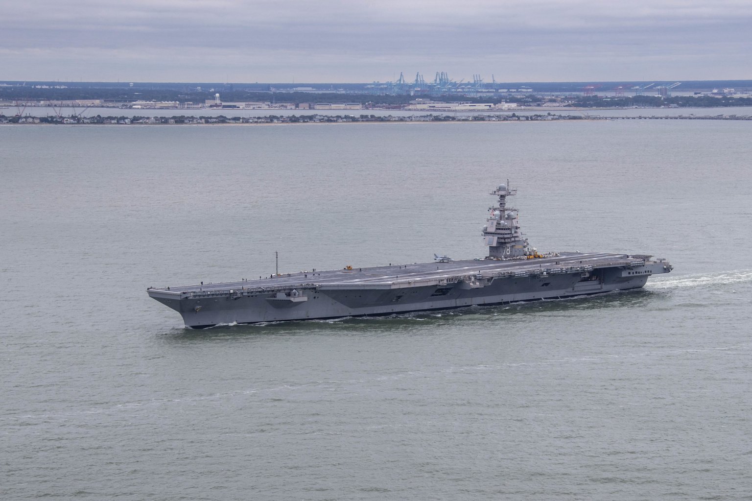 The Navy's new carrier is at sea for its first deployment | Popular Science