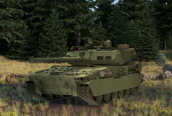 Take a closer look at the design of the Army's MPF tank | Popular Science