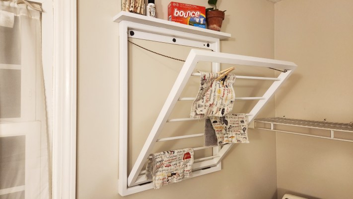 How to build a DIY laundry drying rack | Popular Science