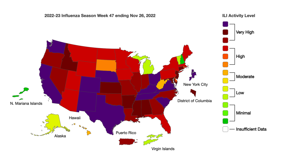 Face masks encouraged by CDC as flu cases rise | Popular Science