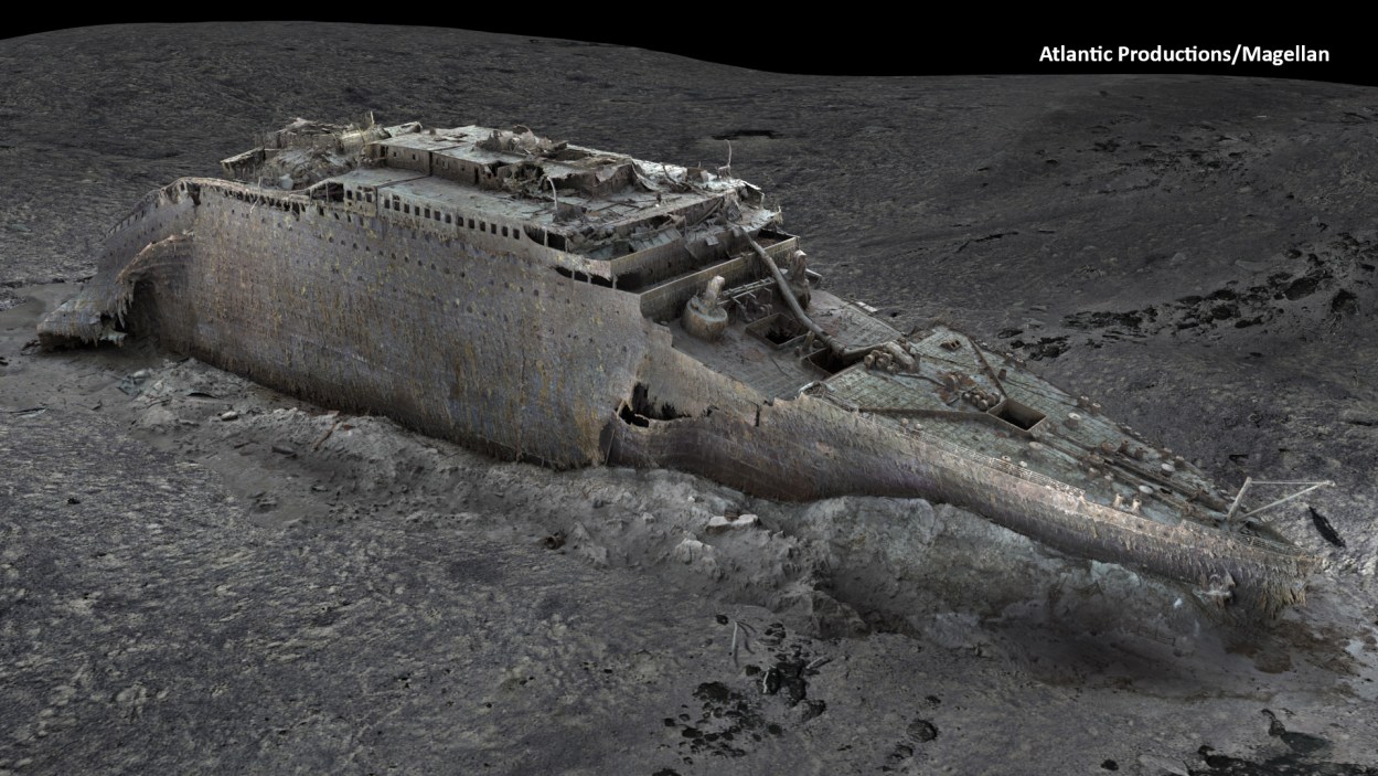 View the first 3D, full-sized Titanic scans | Popular Science