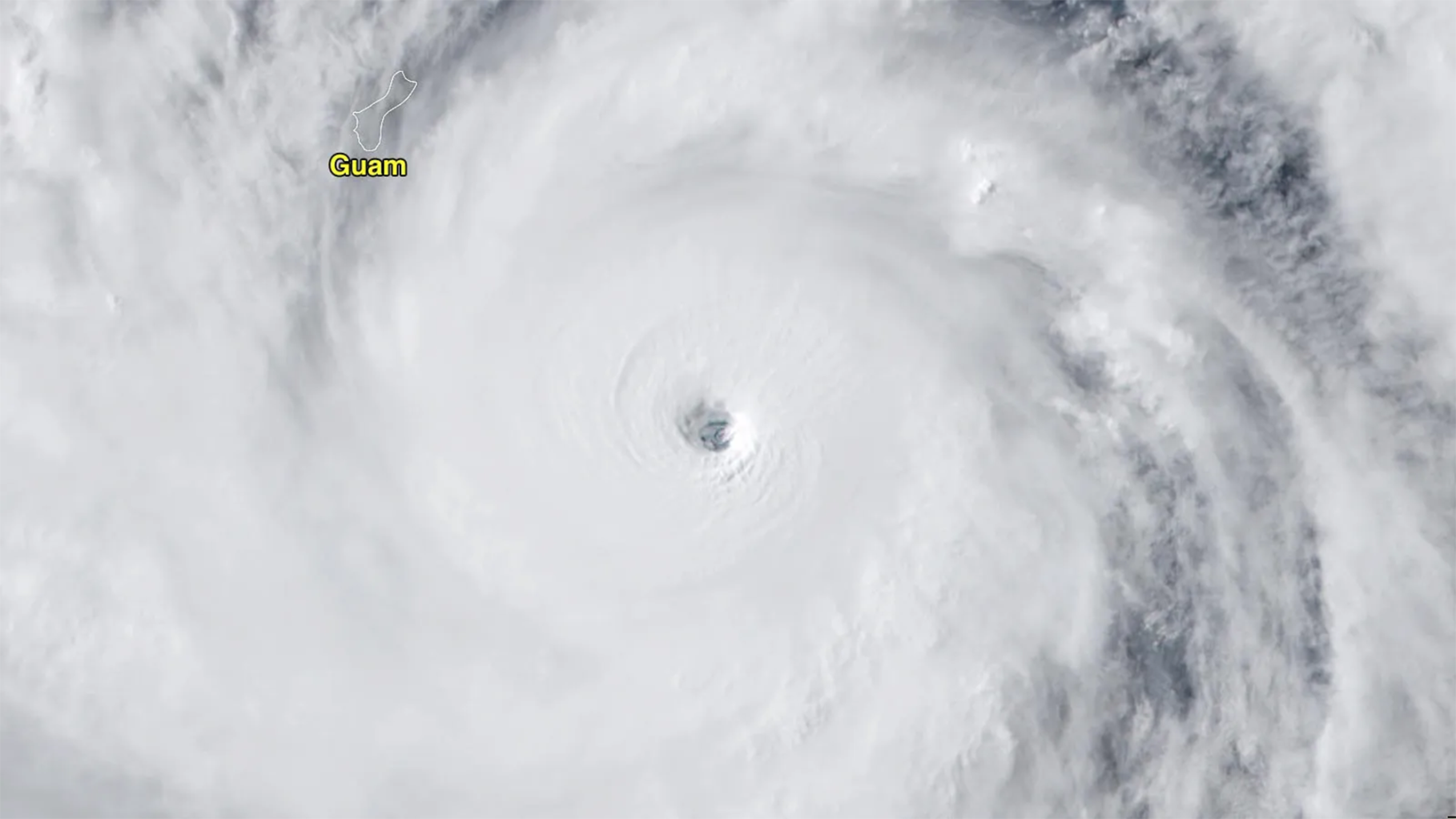'Super Typhoon' Mawar lashes Guam | Popular Science