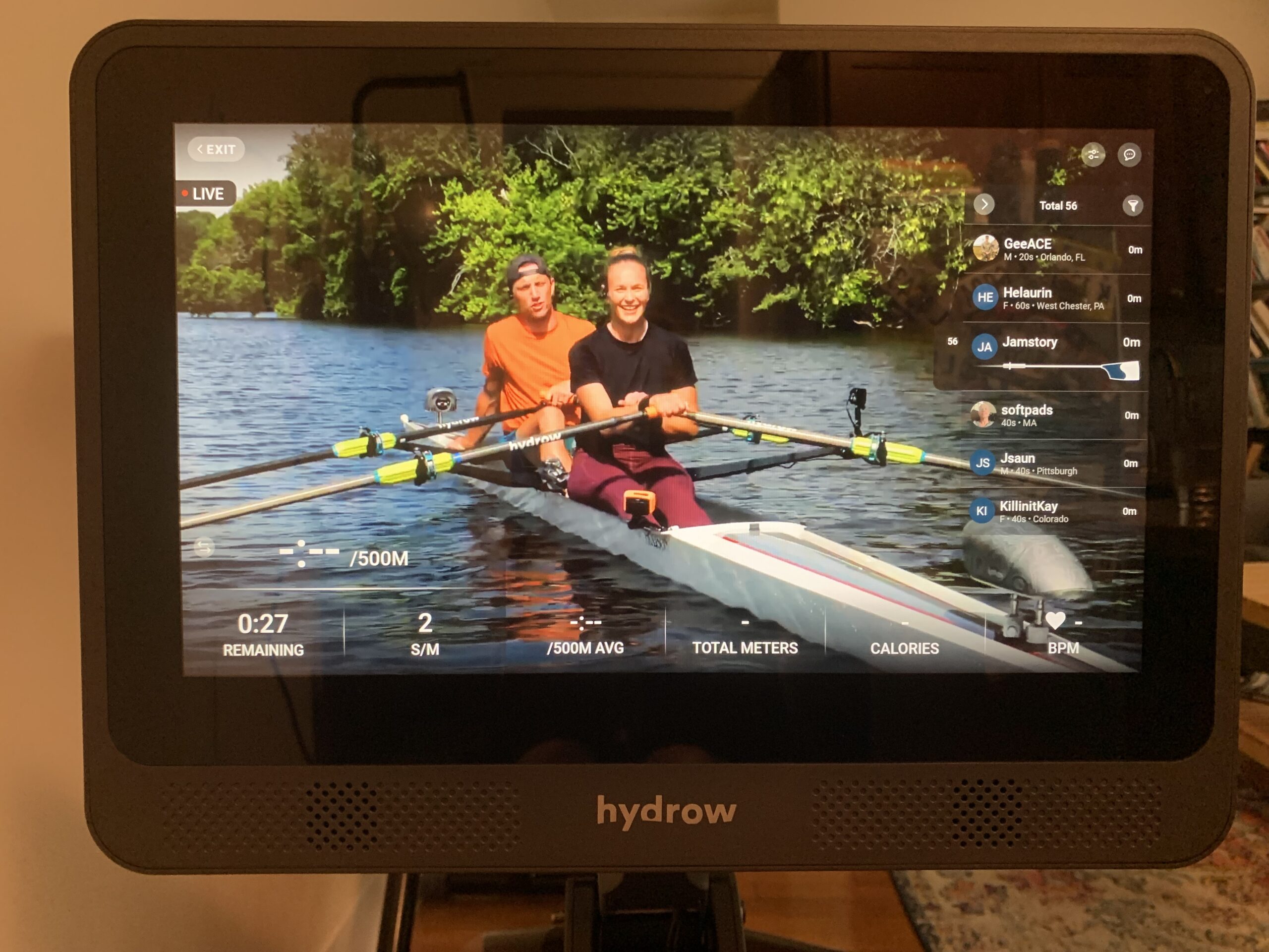 Hydrow Wave rower review: Different strokes for different folks ...