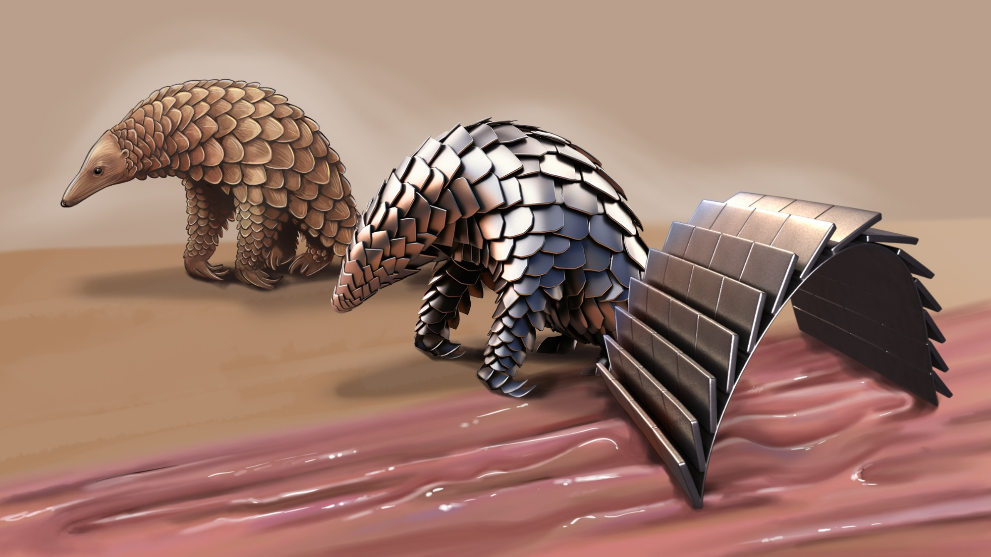 Scientists use pangolin-like scales for new robot | Popular Science