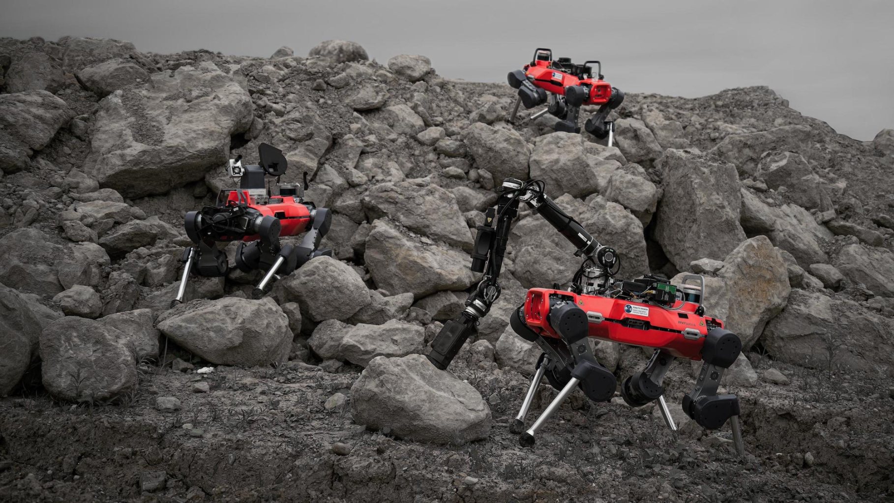 Trios of robots could one day explore the moon | Popular Science
