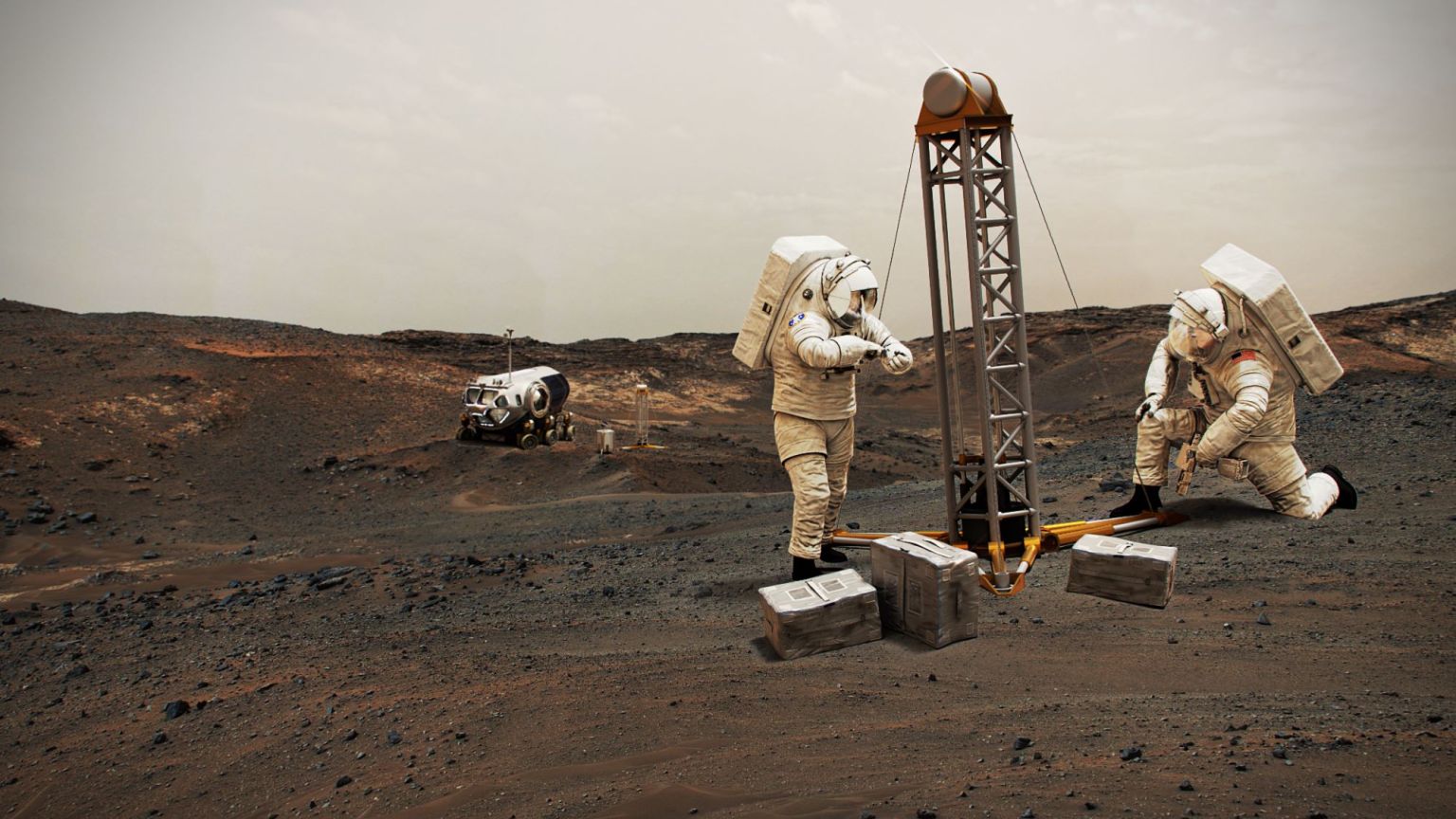 What's the human population on Mars? | Popular Science