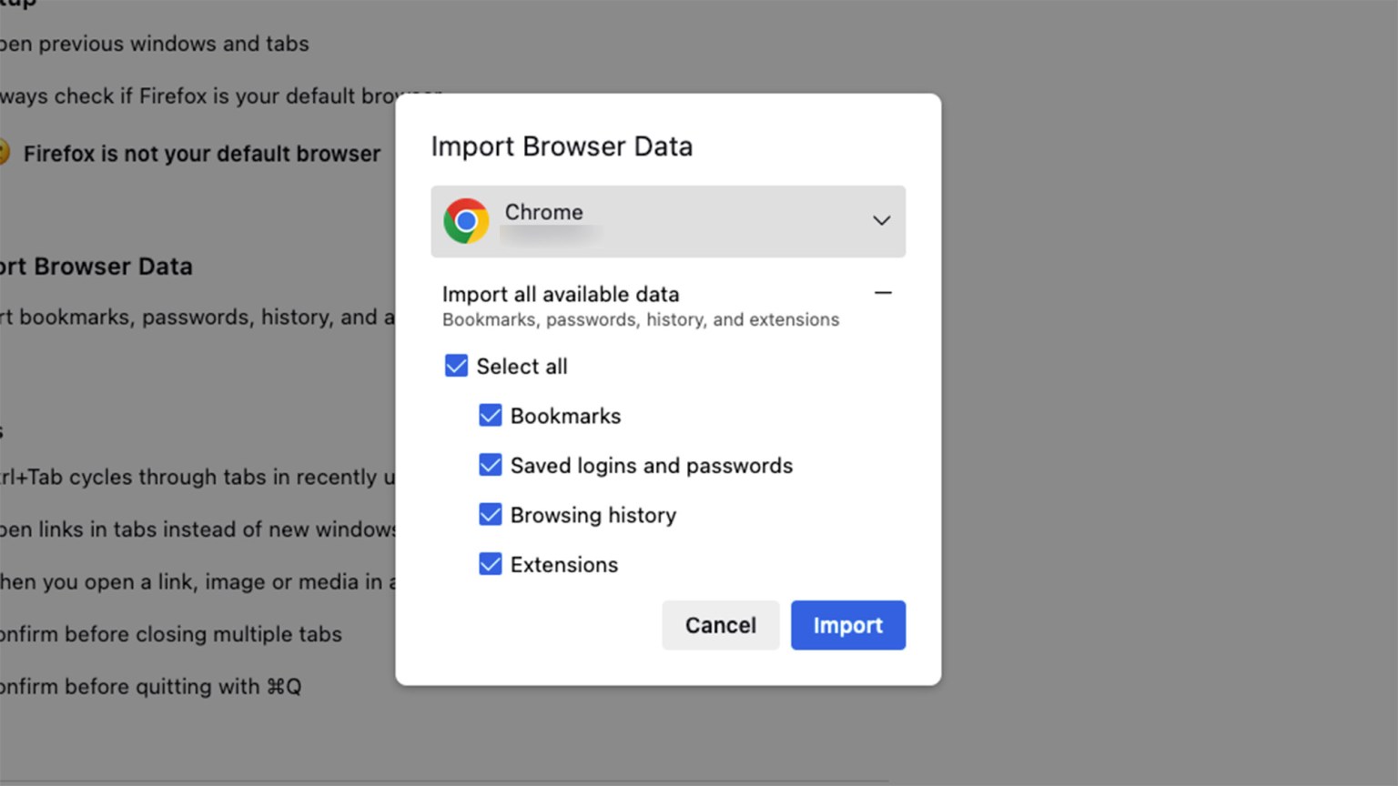 How to move Chrome bookmarks and data to another browser | Popular Science