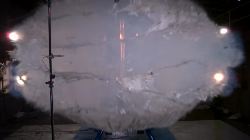 Watch a giant, inflatable space station prototype explode during its ...