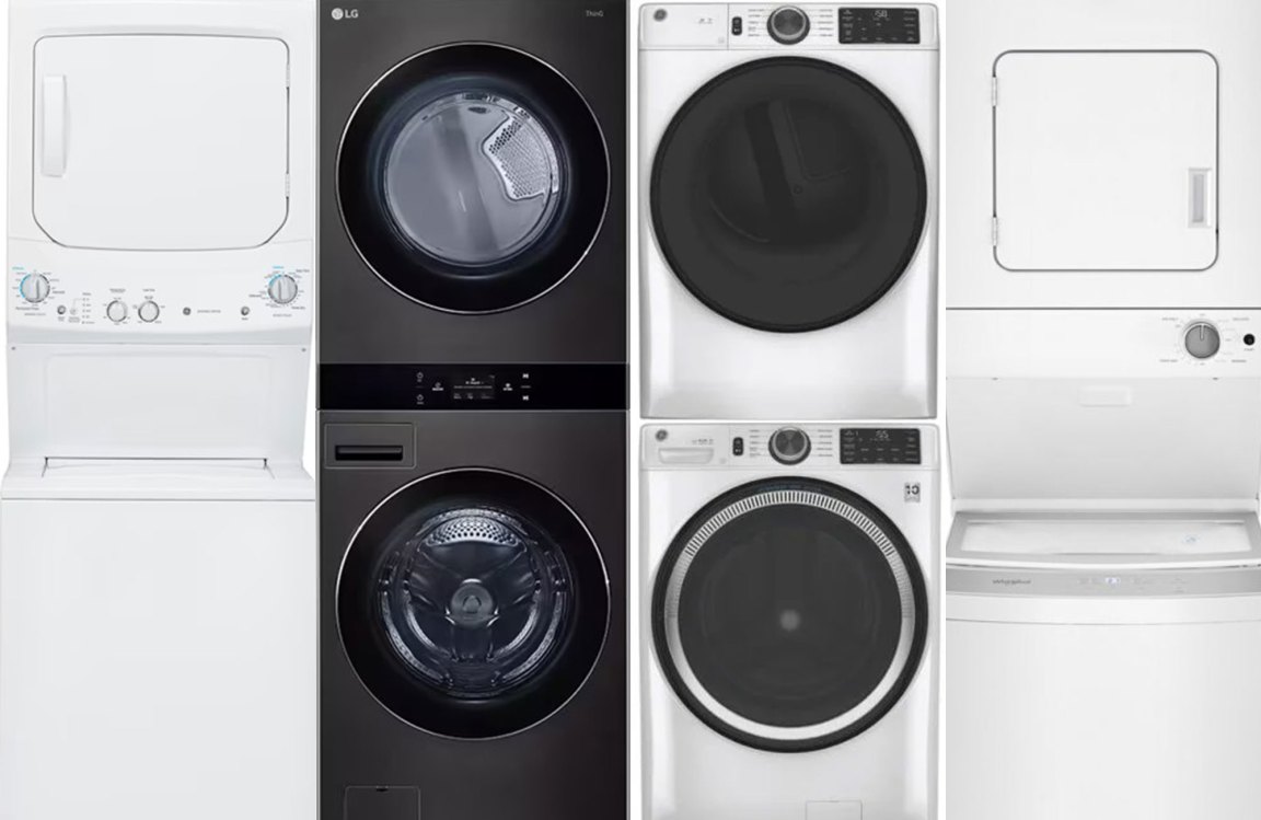 The best stackable washer-dryer sets for making laundry a breeze ...