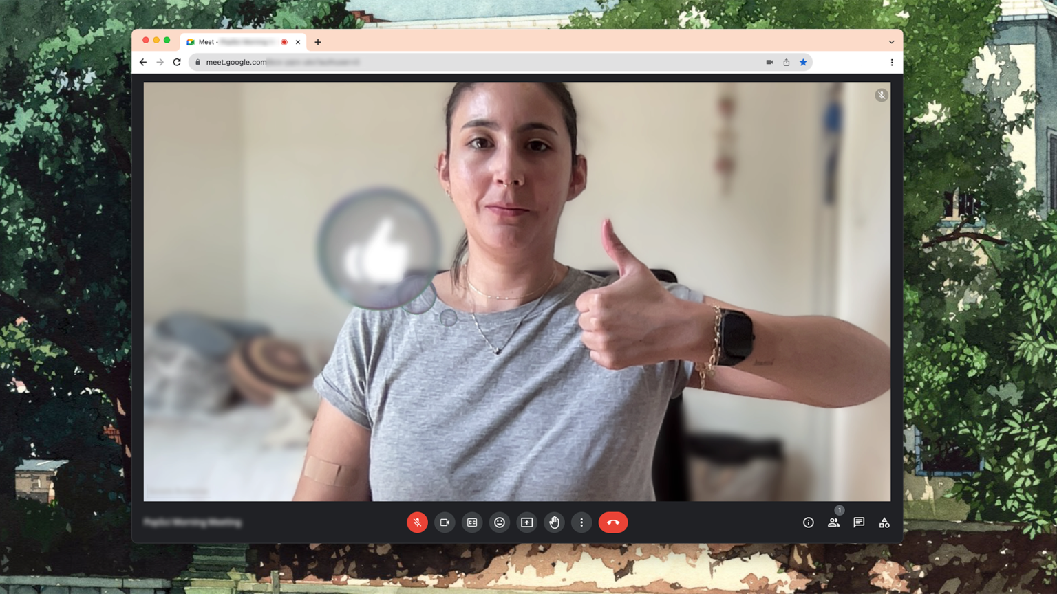 How to use hand gesture reactions on macOS Sonoma | Popular Science