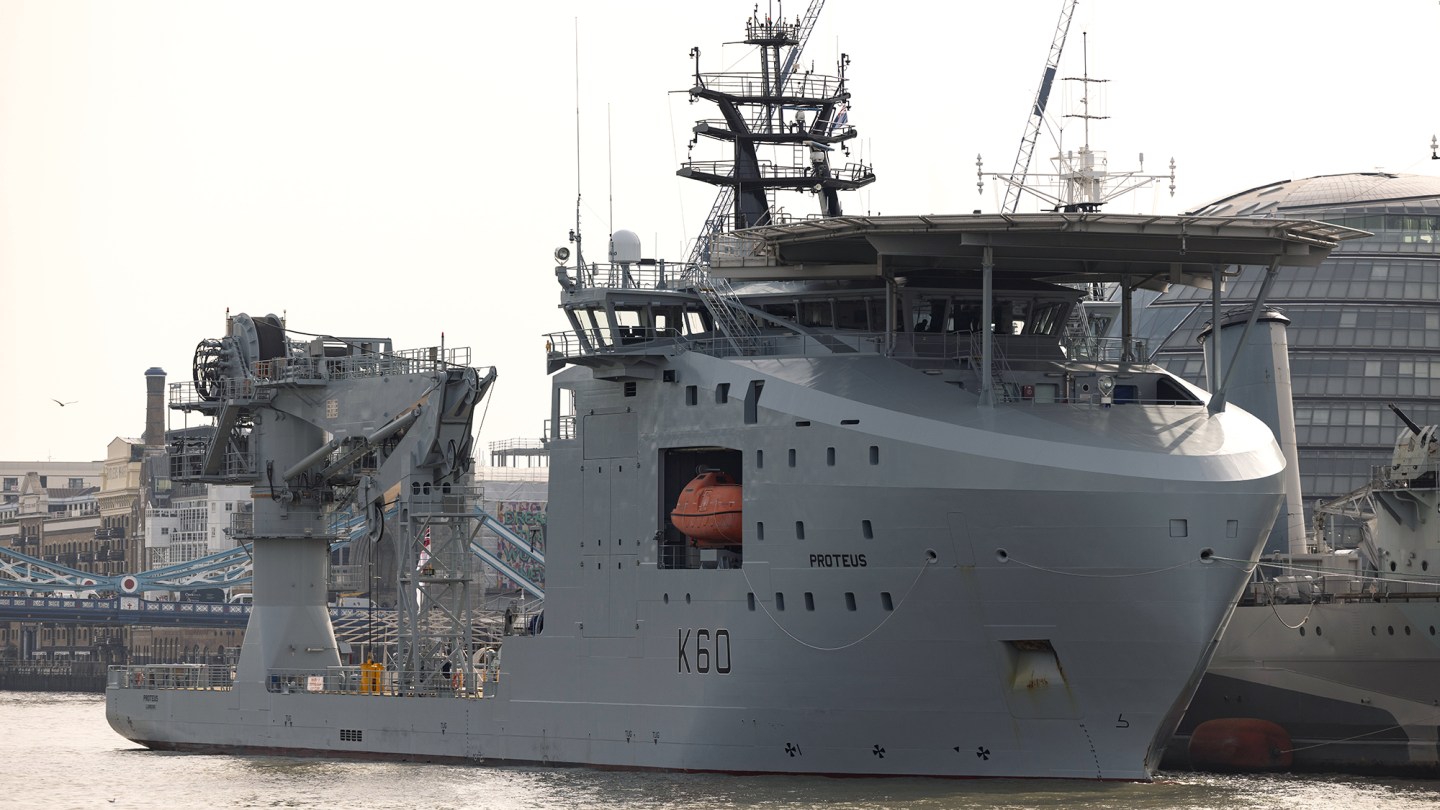 This new British ship can keep an eye out for undersea sabotage ...