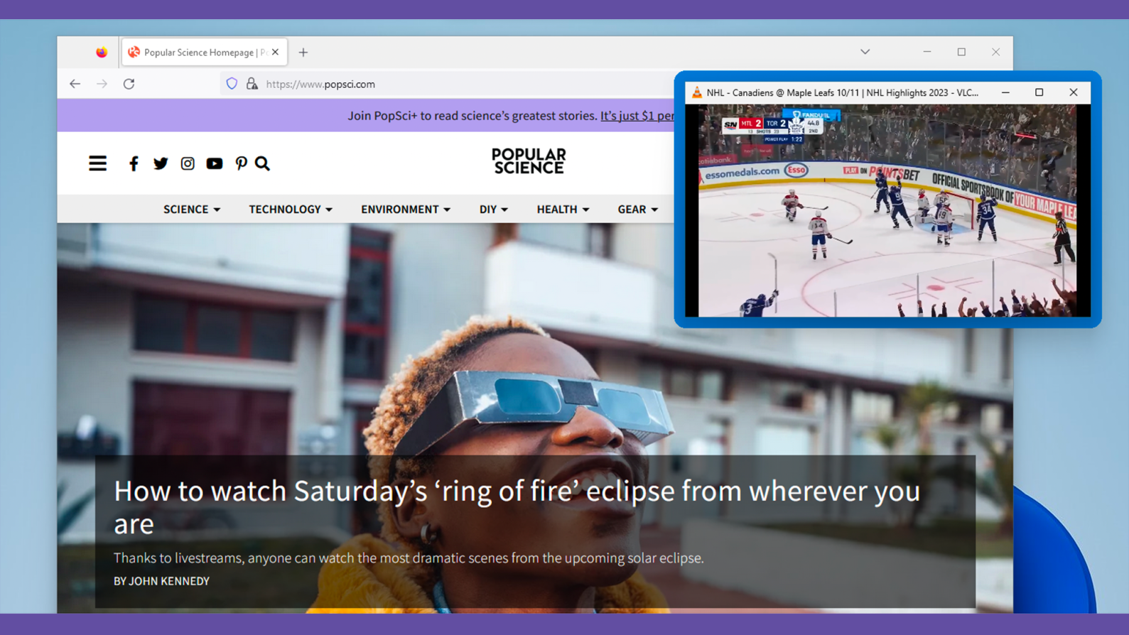 How to pin apps in front of your Windows workspace | Popular Science