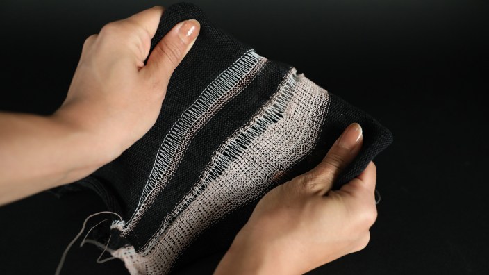 This liquid crystal fabric is 'smart' enough to adapt to the weather ...