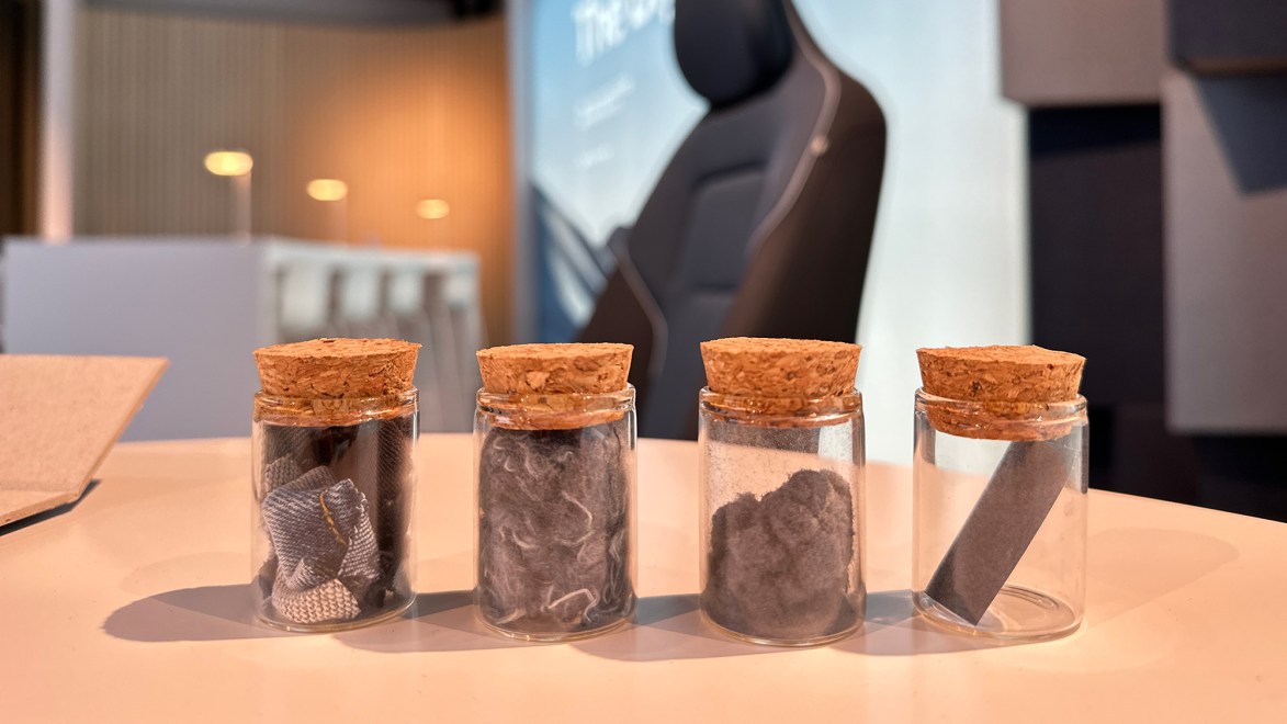 How Volvo's EX30 incorporates recycled blue jeans in its interior ...