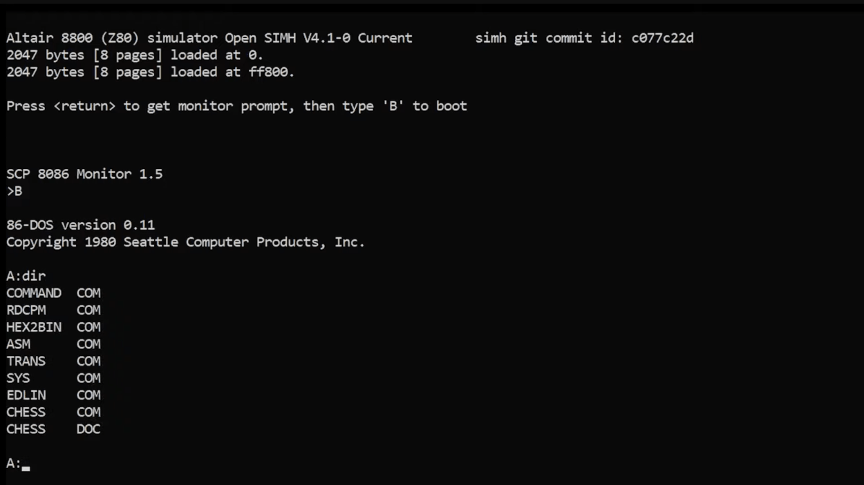This long-lost, earliest MS-DOS precursor was discovered in a floppy ...