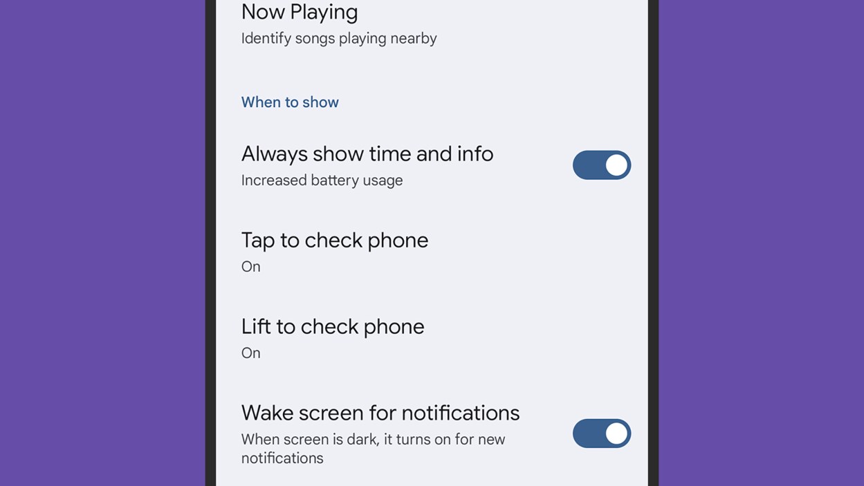 How to customize your phone's always on display | Popular Science