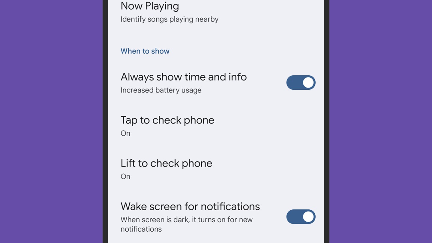 How to customize your phone's always on display | Popular Science