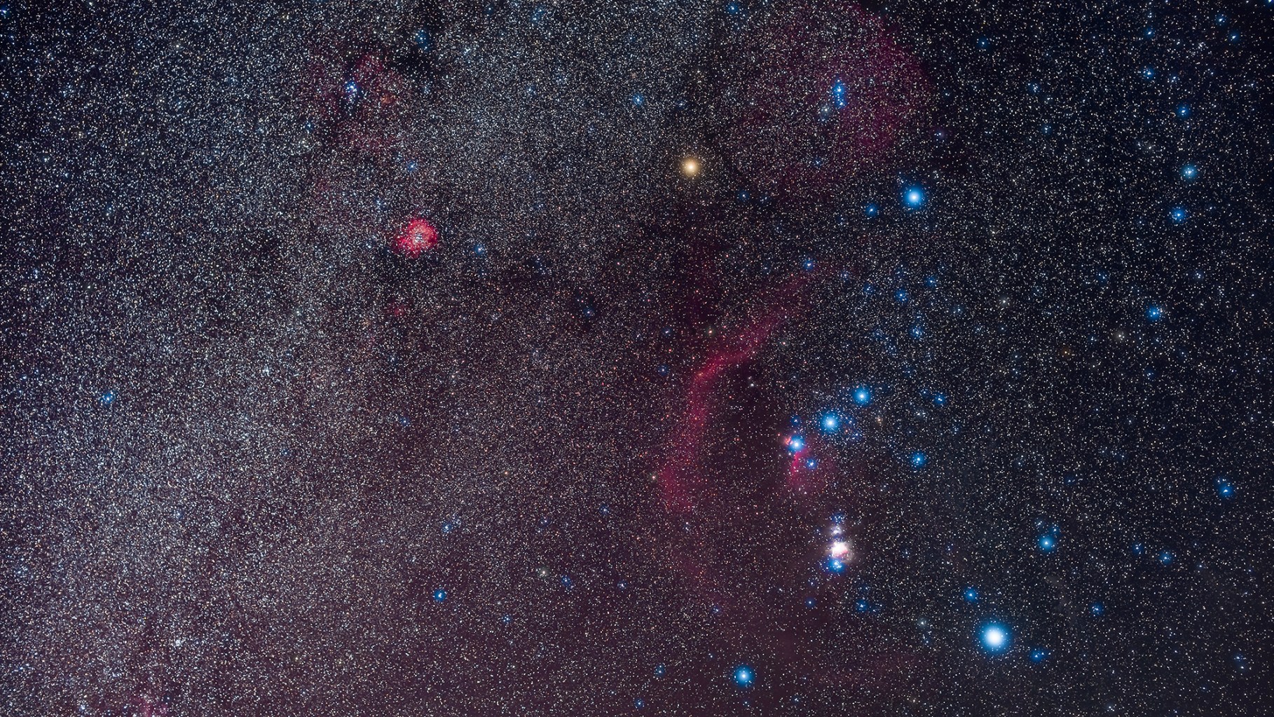 February’s skies shine with Orion, a harmless comet, and an extra day ...