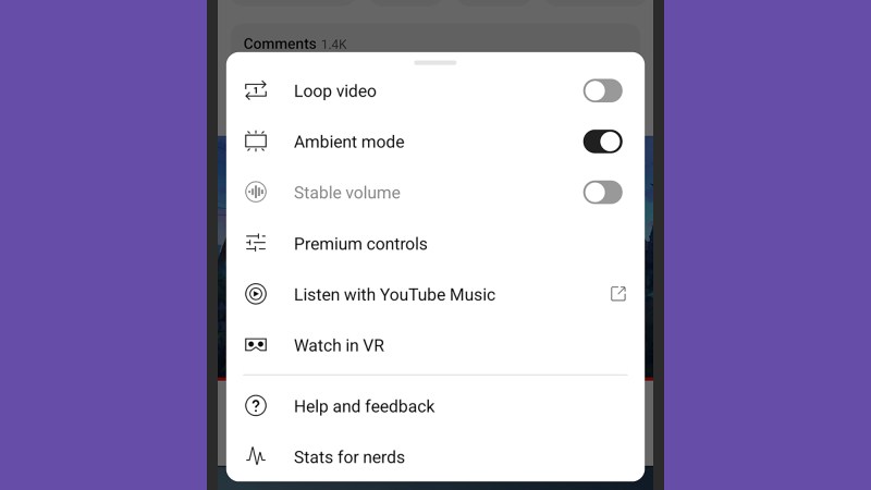 How to turn on YouTube's hidden ambient mode (and turn it off ...