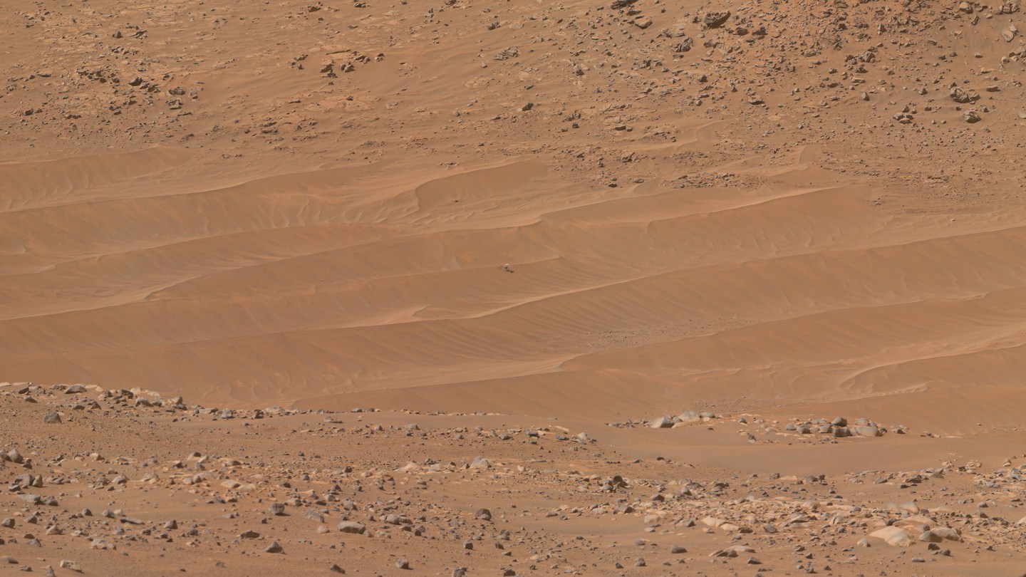 NASA's Perseverance Rover spots damaged, lonely Ingenuity helicopter in ...