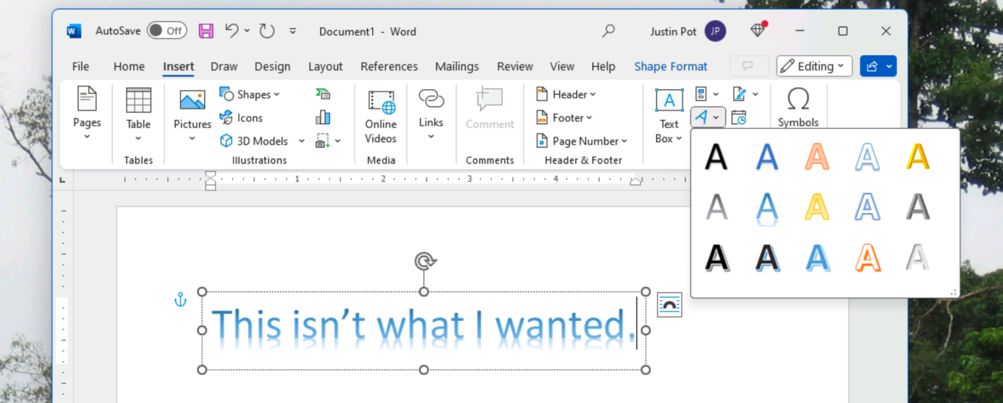 How to get the retro WordArt back in Microsoft Word | Popular Science