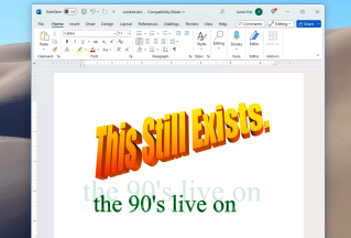 How to get the retro WordArt back in Microsoft Word | Popular Science