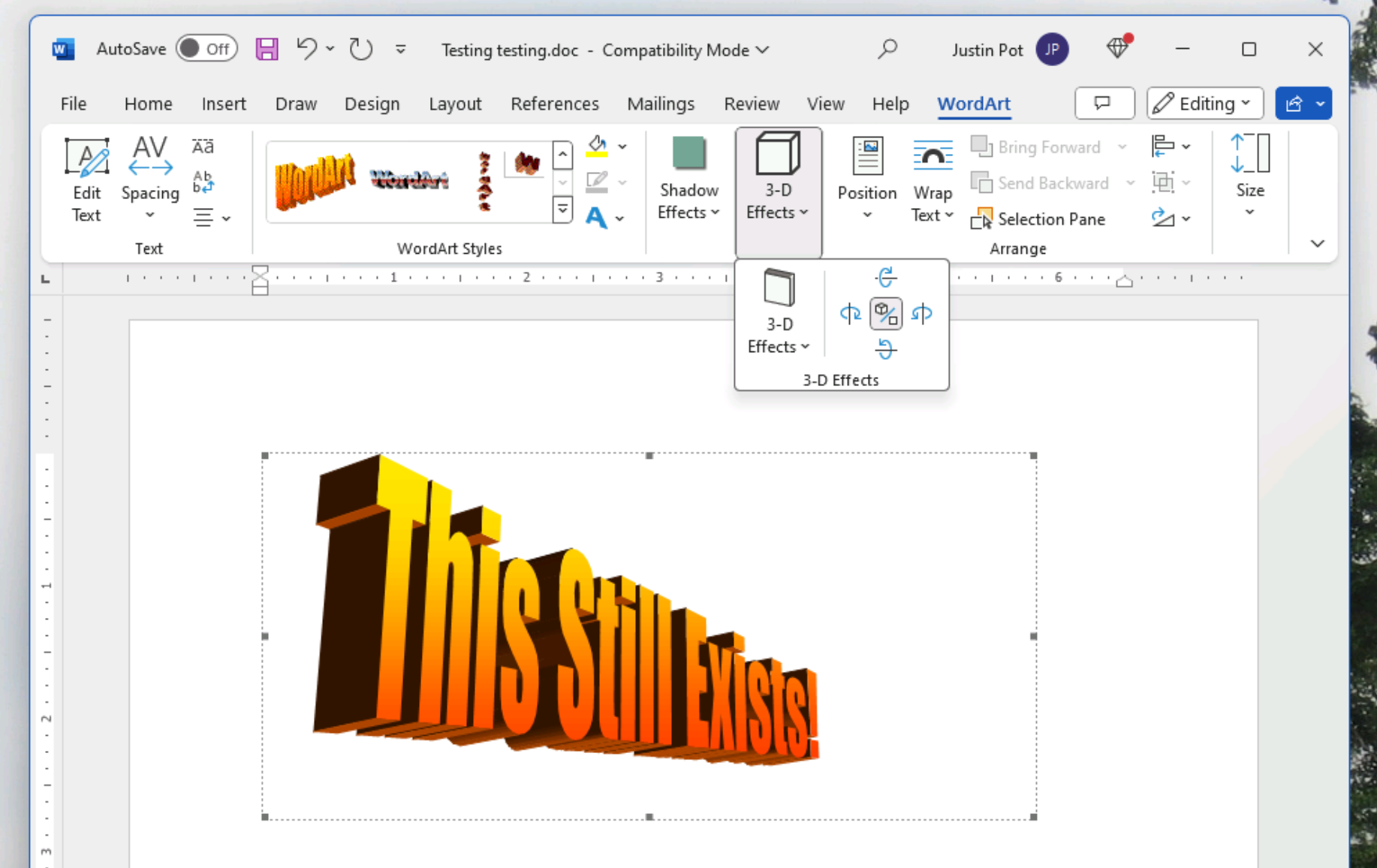 How to get the retro WordArt back in Microsoft Word | Popular Science