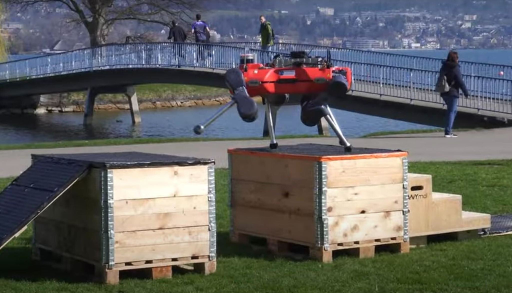 ‘Parkour’ robot dog can leap, jump, and crawl its way through complex ...