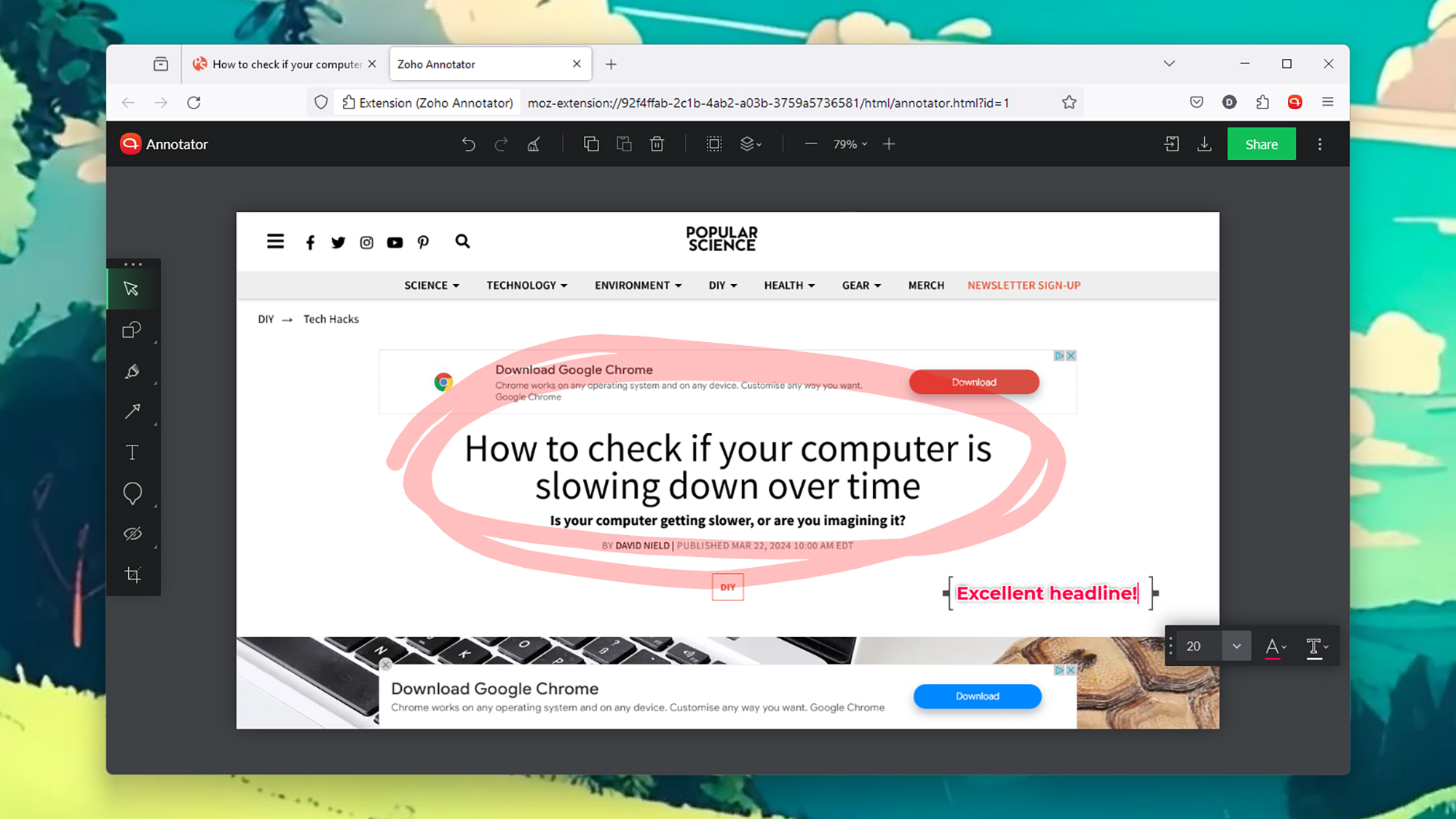How to annotate any website | Popular Science