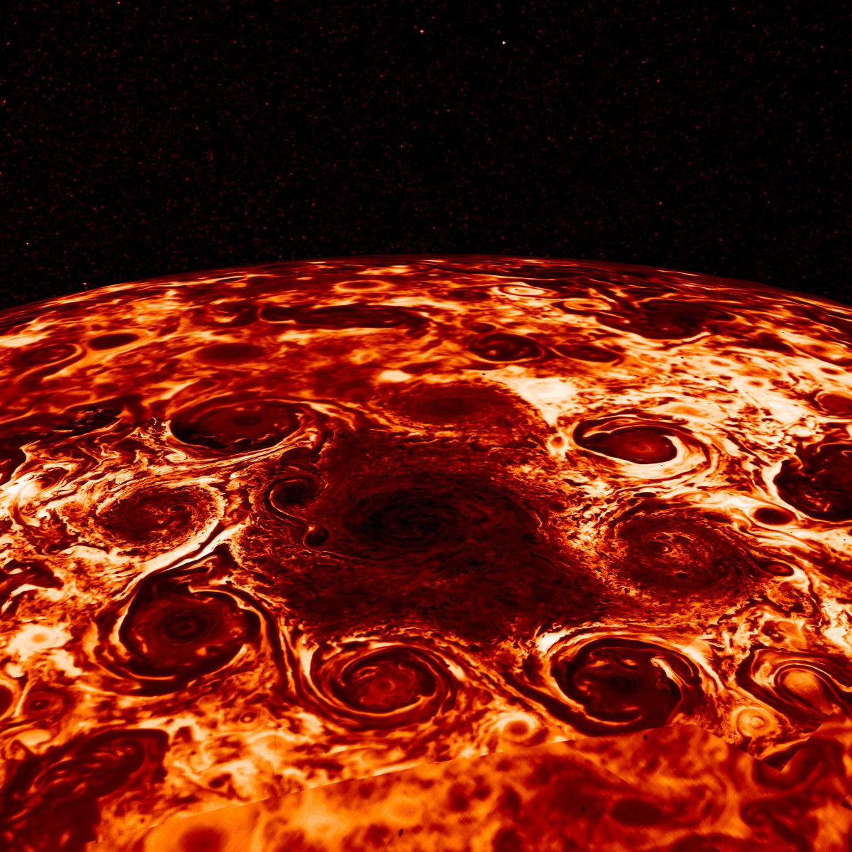 Smooth lava lake on Jupiter's moon sizzles in NASA aerial animations ...