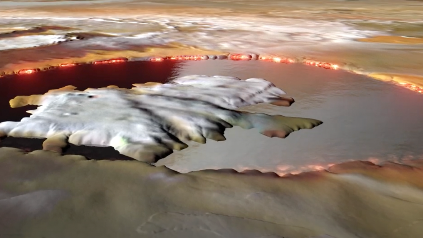 Smooth lava lake on Jupiter's moon sizzles in NASA aerial animations ...