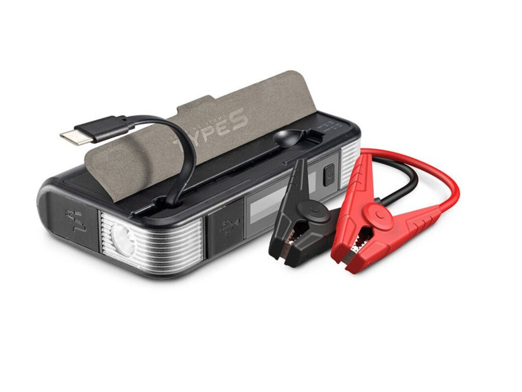 Be prepared while on the road with this fast-charging jump starter ...