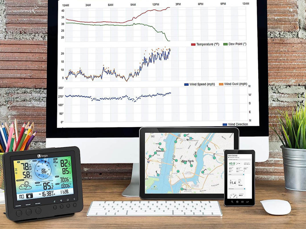 Get localized weather readings with this home weather station for $119. ...