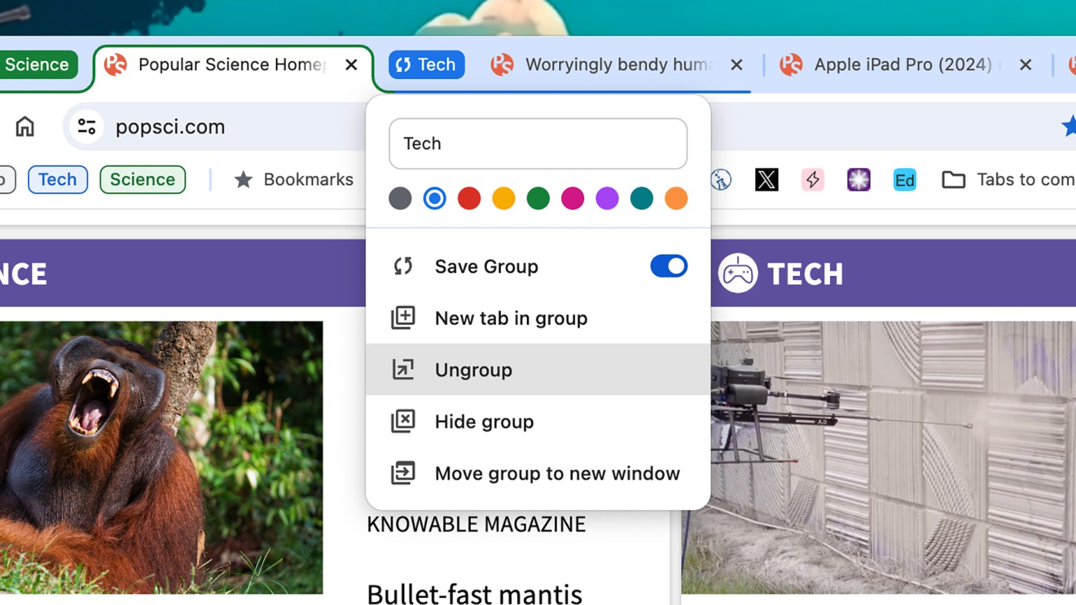 How to group tabs in Google Chrome (and free yourself from browser ...