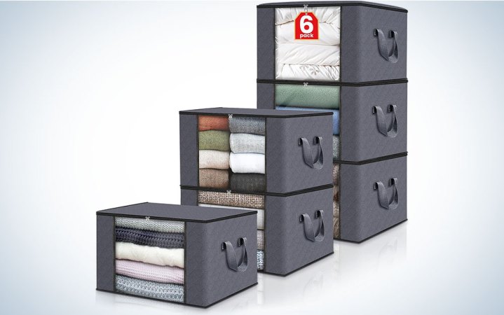 Save up to 70% on storage bins and totes at Amazon right now