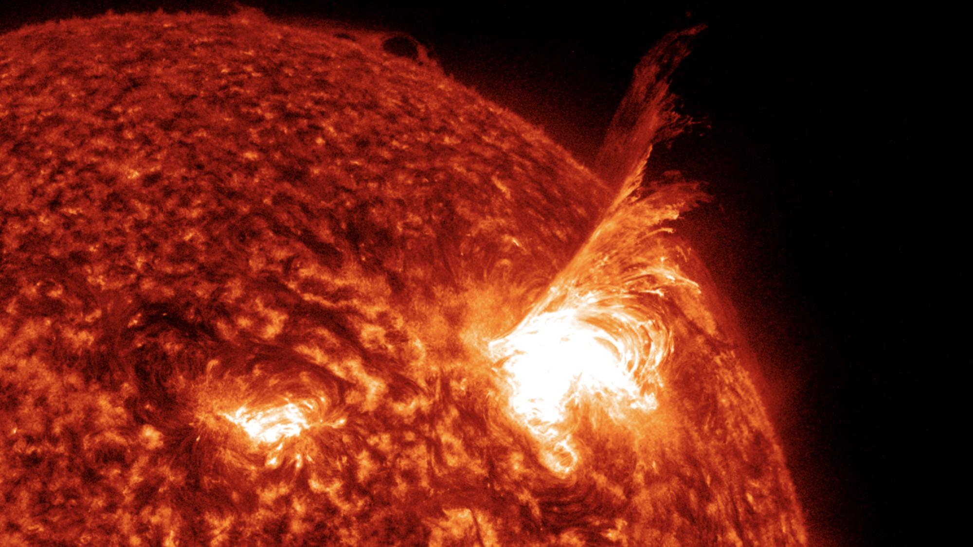 Watch a wild 'failed eruption' solar flare | Popular Science