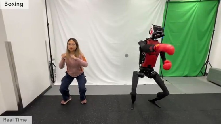 Human vs: humanoid: Half-marathon pits robots against 12,000 joggers ...