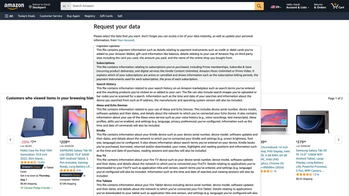 How to request all the data Netflix, Spotify, and other apps have on ...