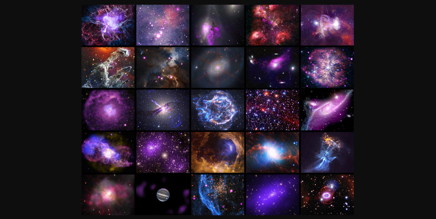 NASA drops 25 dazzling images to celebrate Chandra X-ray space ...