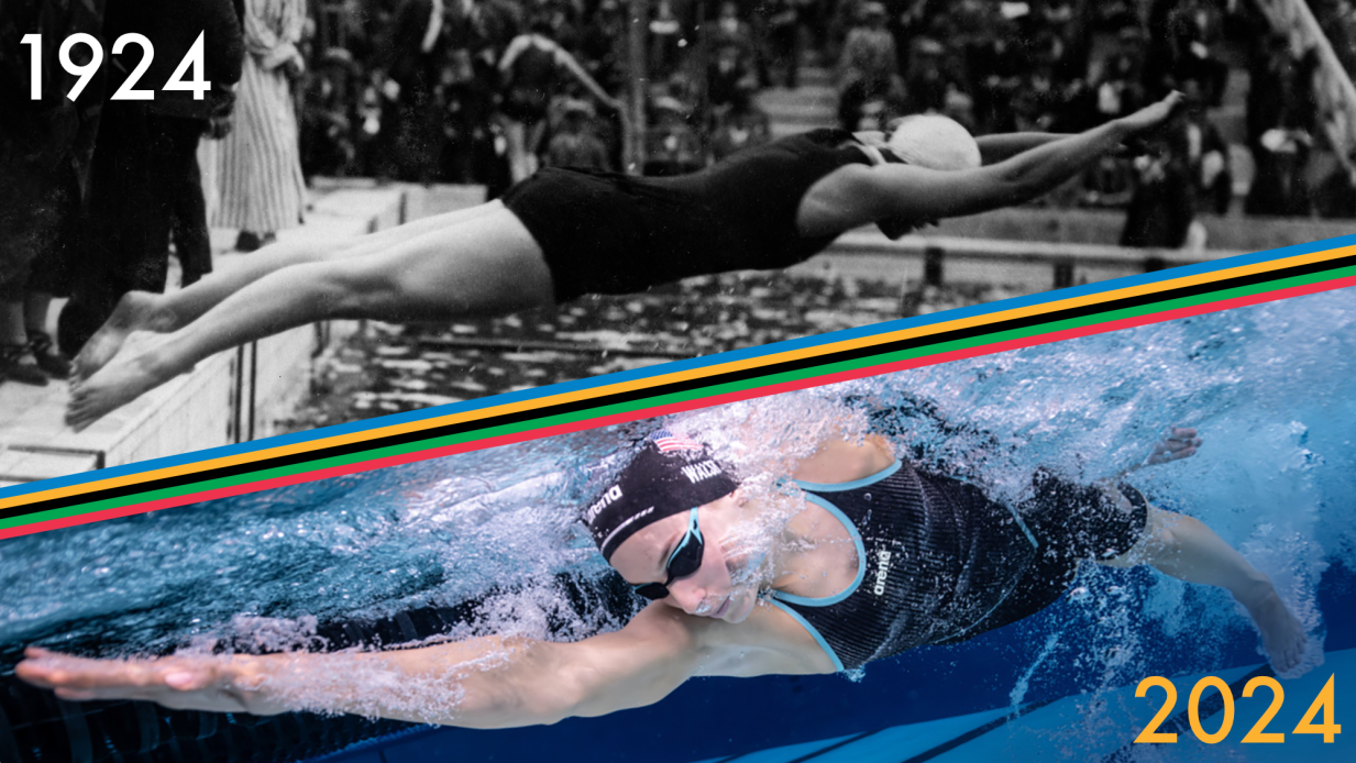 100 years of Olympic swimwear | Popular Science