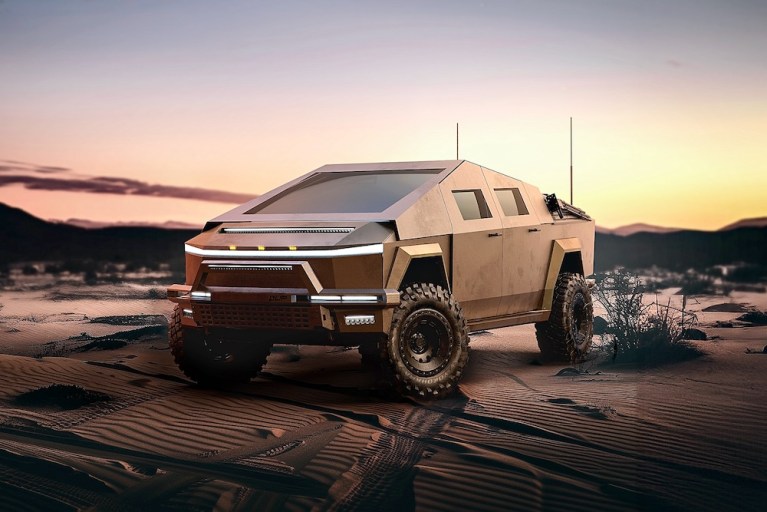 'Militarized' Cybertrucks are coming—if you can open the doors ...