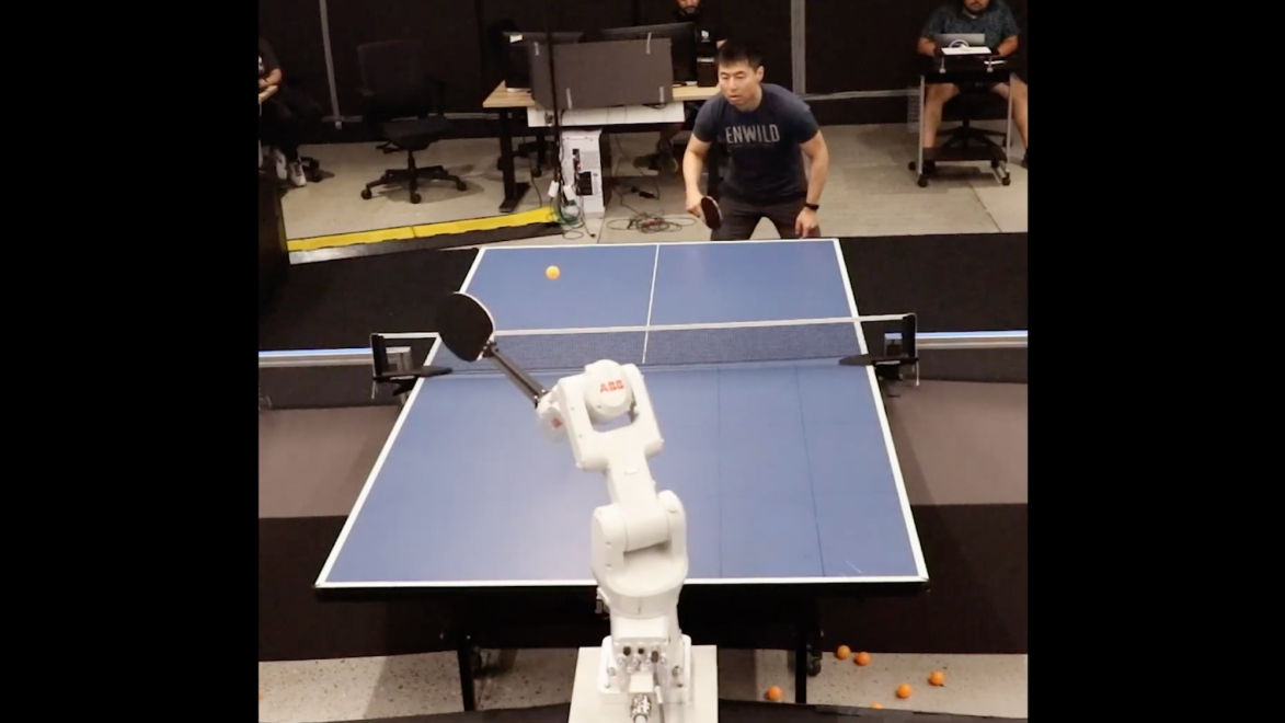 Watch Google's ping pong robot beat humans at their own game | Popular ...