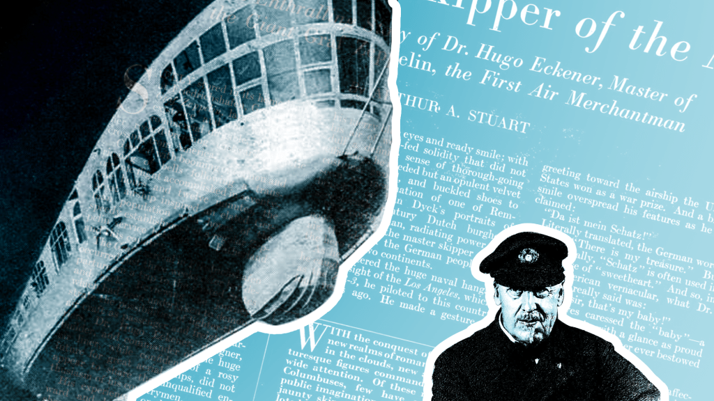 1929: The Graf Zeppelin becomes the first ship to sail around the world ...