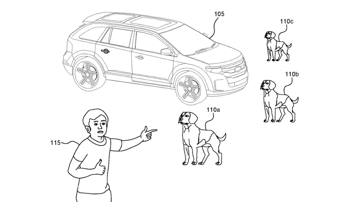 Ford files patent for a car with holographic cops and guard dogs ...