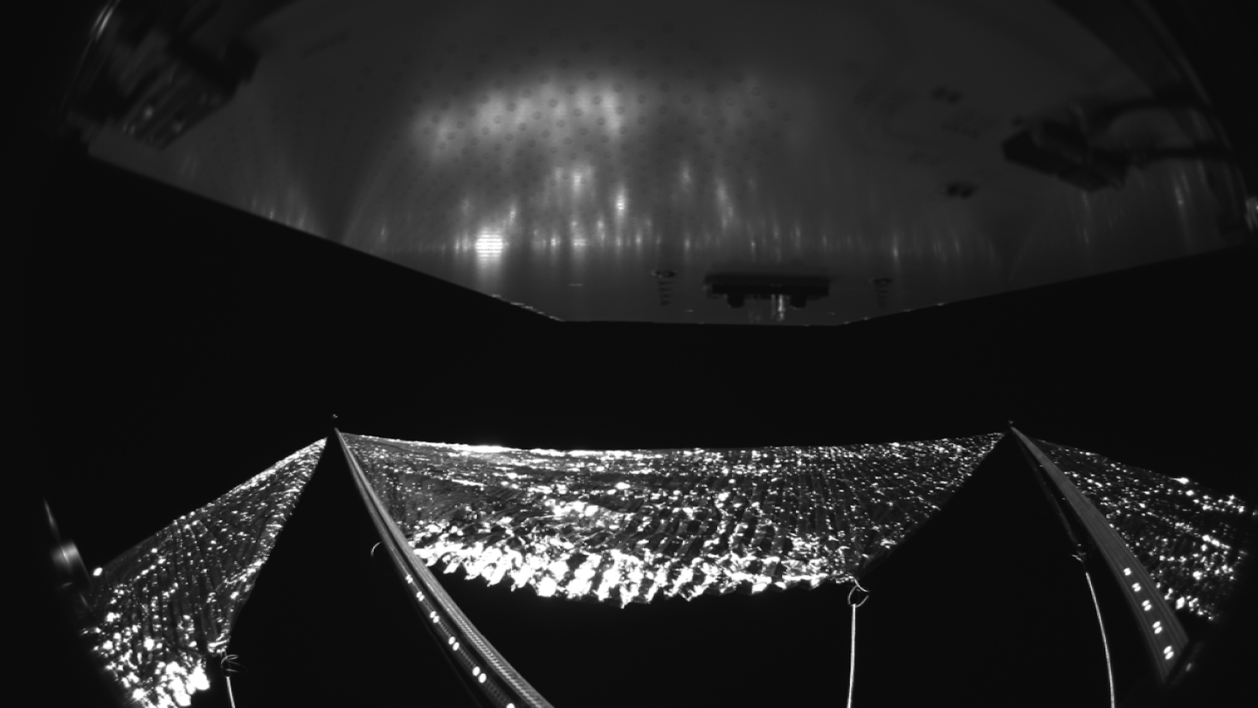 NASA releases first photo of 860-square-foot solar sail in orbit ...