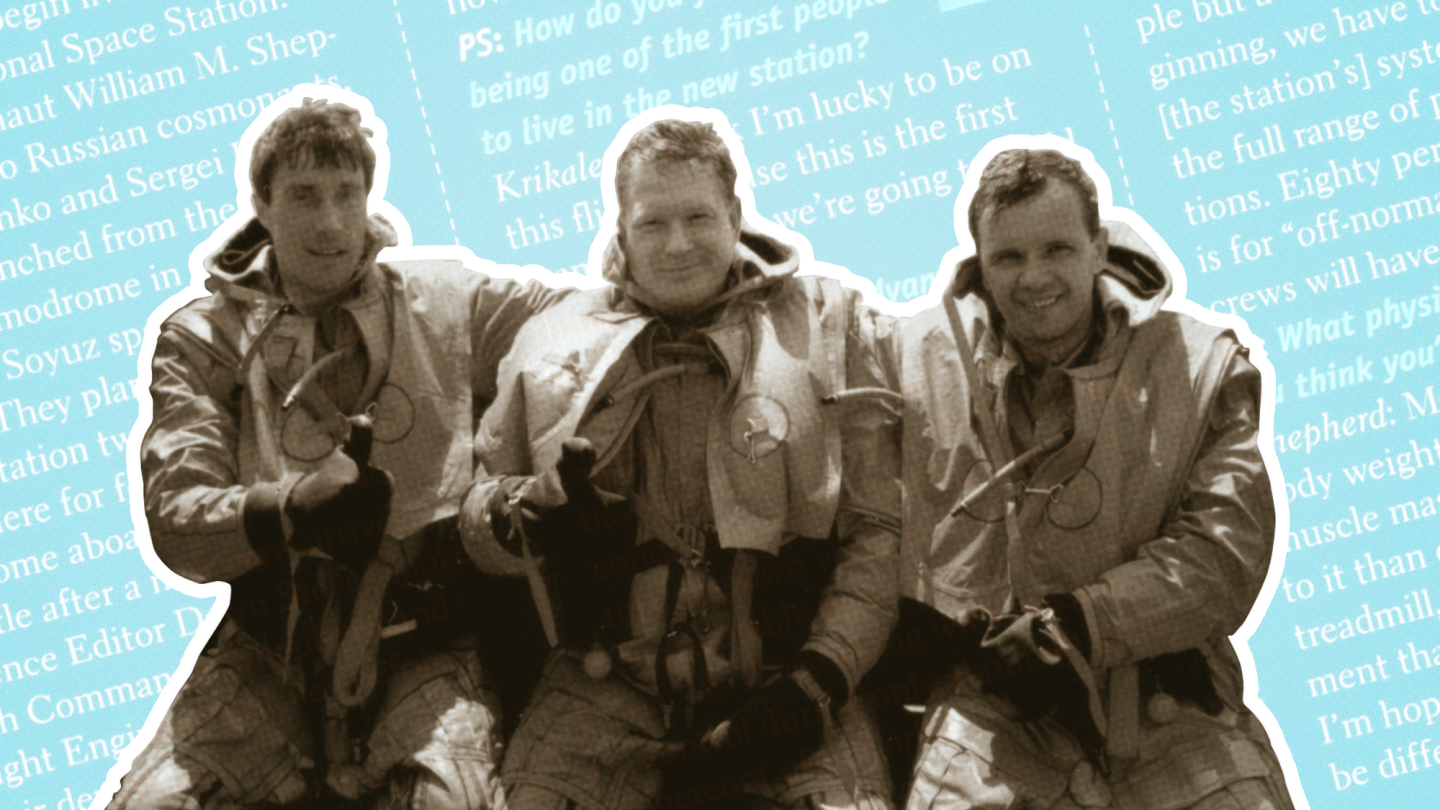 November 2, 2000: The first residents move into the International Space ...